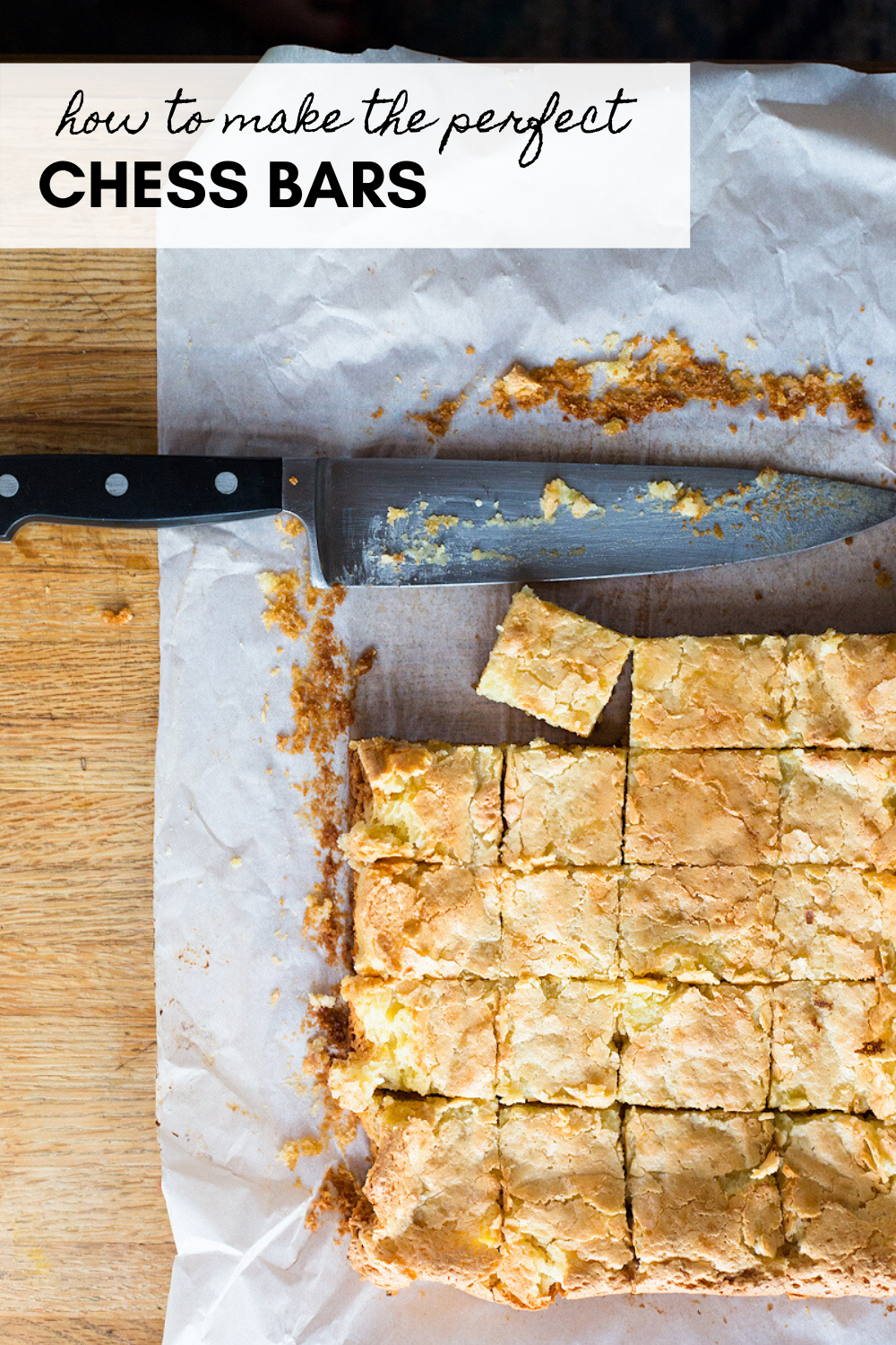 Gooey Chess Bars - Easy Family Recipe