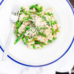 Spring Risotto with Asparagus and Peas - Food Banjo