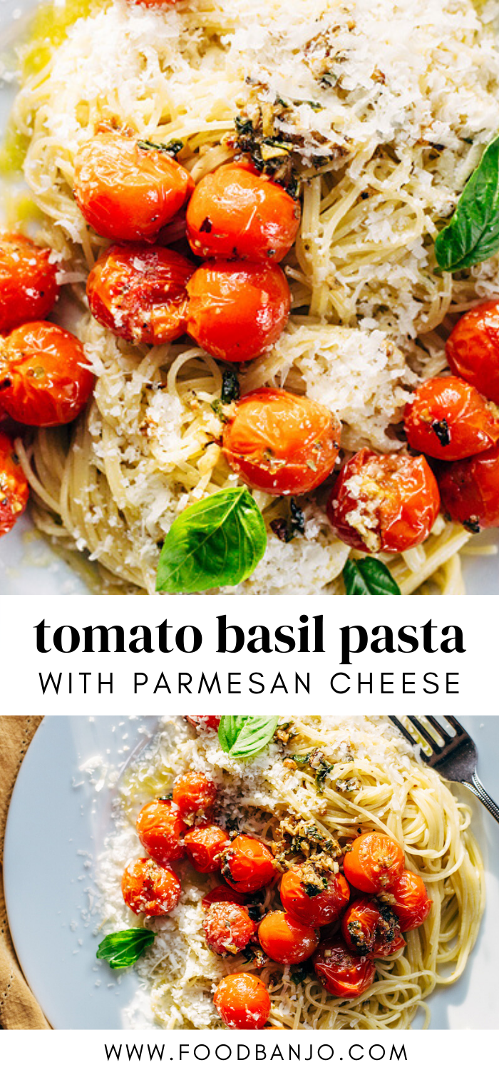Burst Cherry Tomato Pasta - Food Banjo