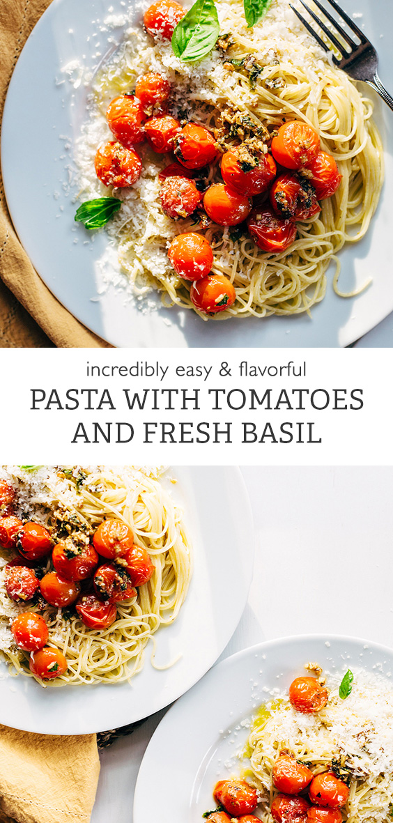 Burst Cherry Tomato Pasta - Food Banjo