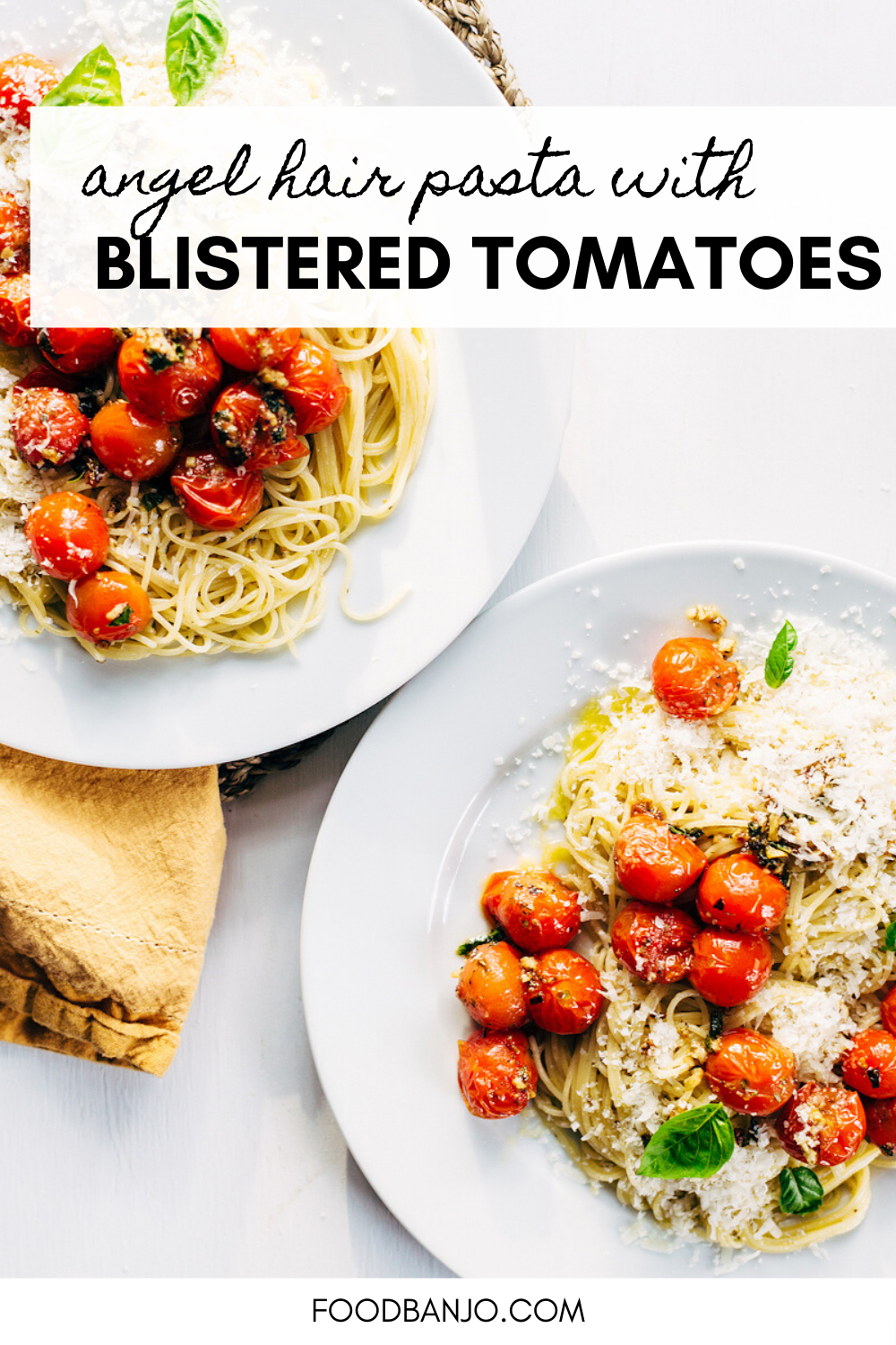 Burst Cherry Tomato Pasta - Food Banjo