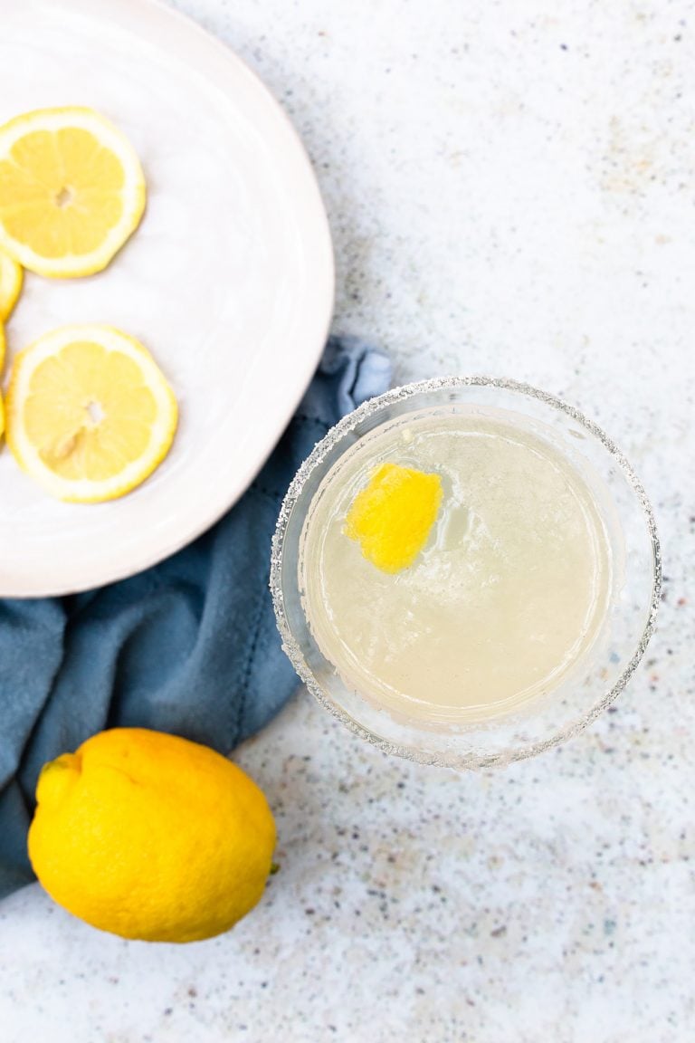 Lemon Drop Mocktail - Food Banjo