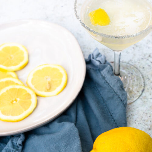 Lemon Drop Mocktail - Food Banjo