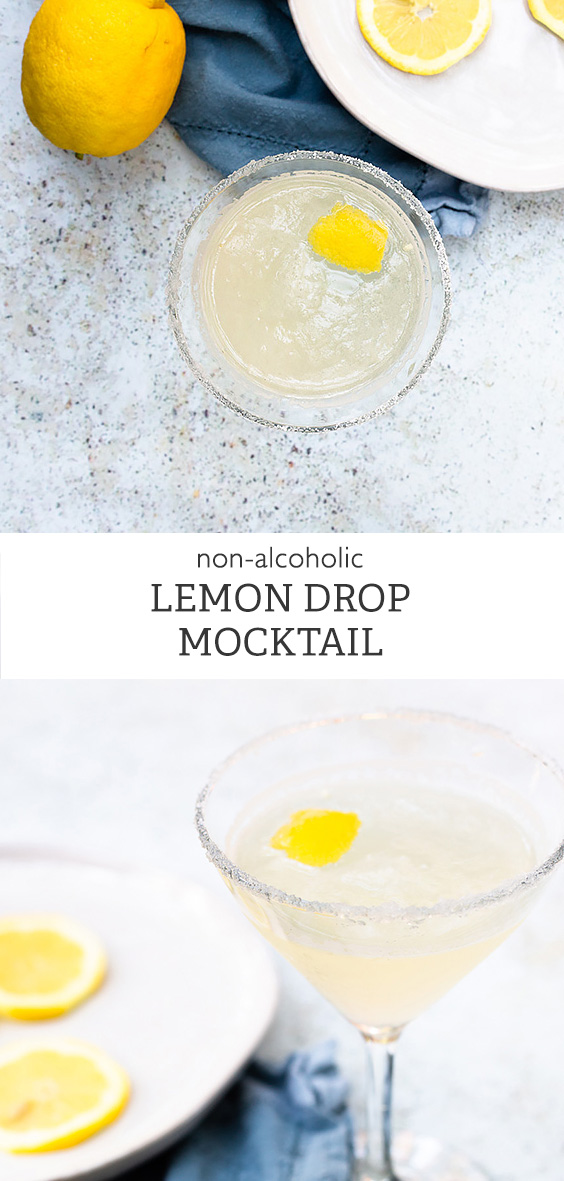 Lemon Drop Mocktail - Food Banjo