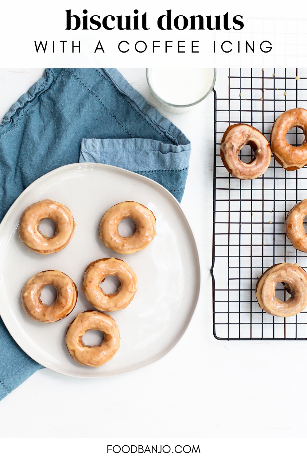 Coffee-Glazed Donuts - Food Banjo