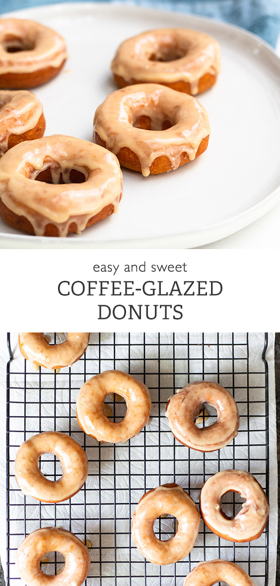 Coffee-Glazed Donuts - Food Banjo