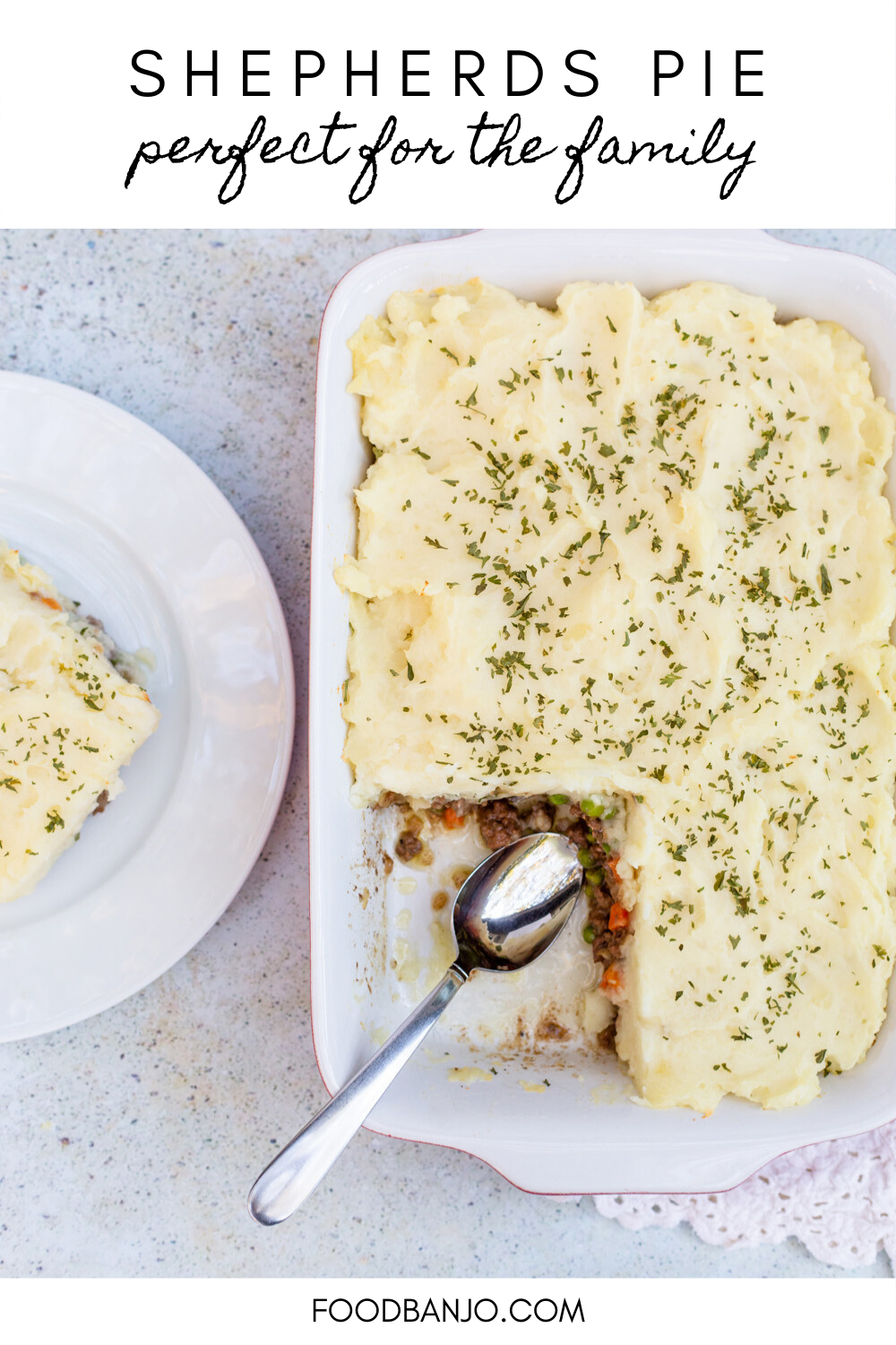 Shepherd's Pie with Ground Beef - Food Banjo