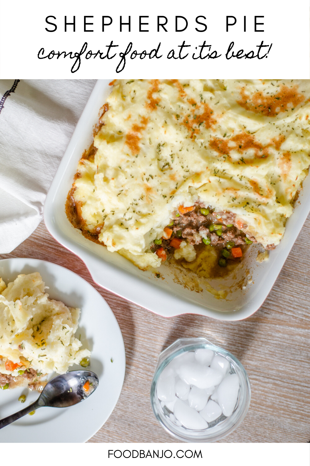 Shepherd's Pie with Ground Beef - Food Banjo
