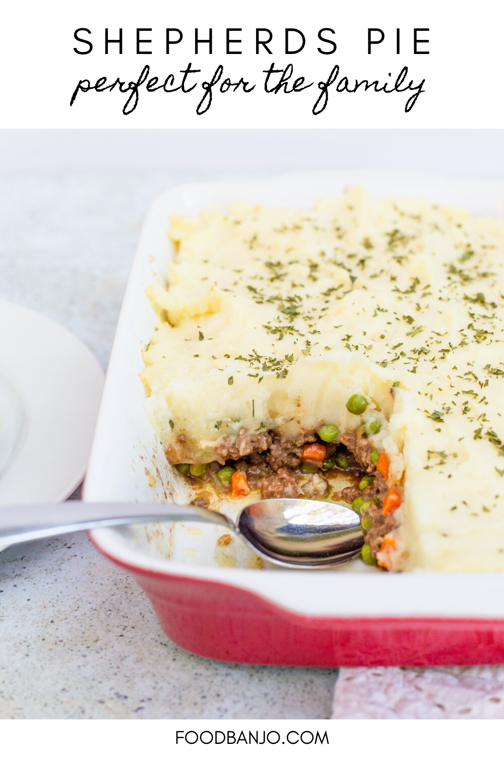 Shepherd's Pie with Ground Beef - Food Banjo