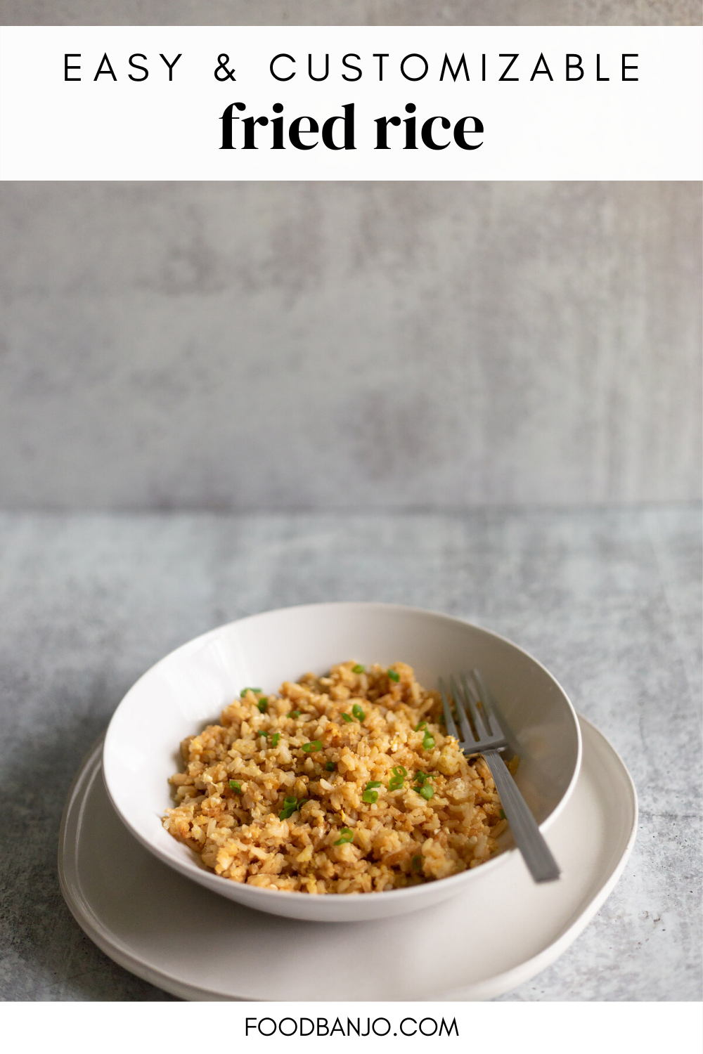 Easy and Customizable Fried Rice - Food Banjo