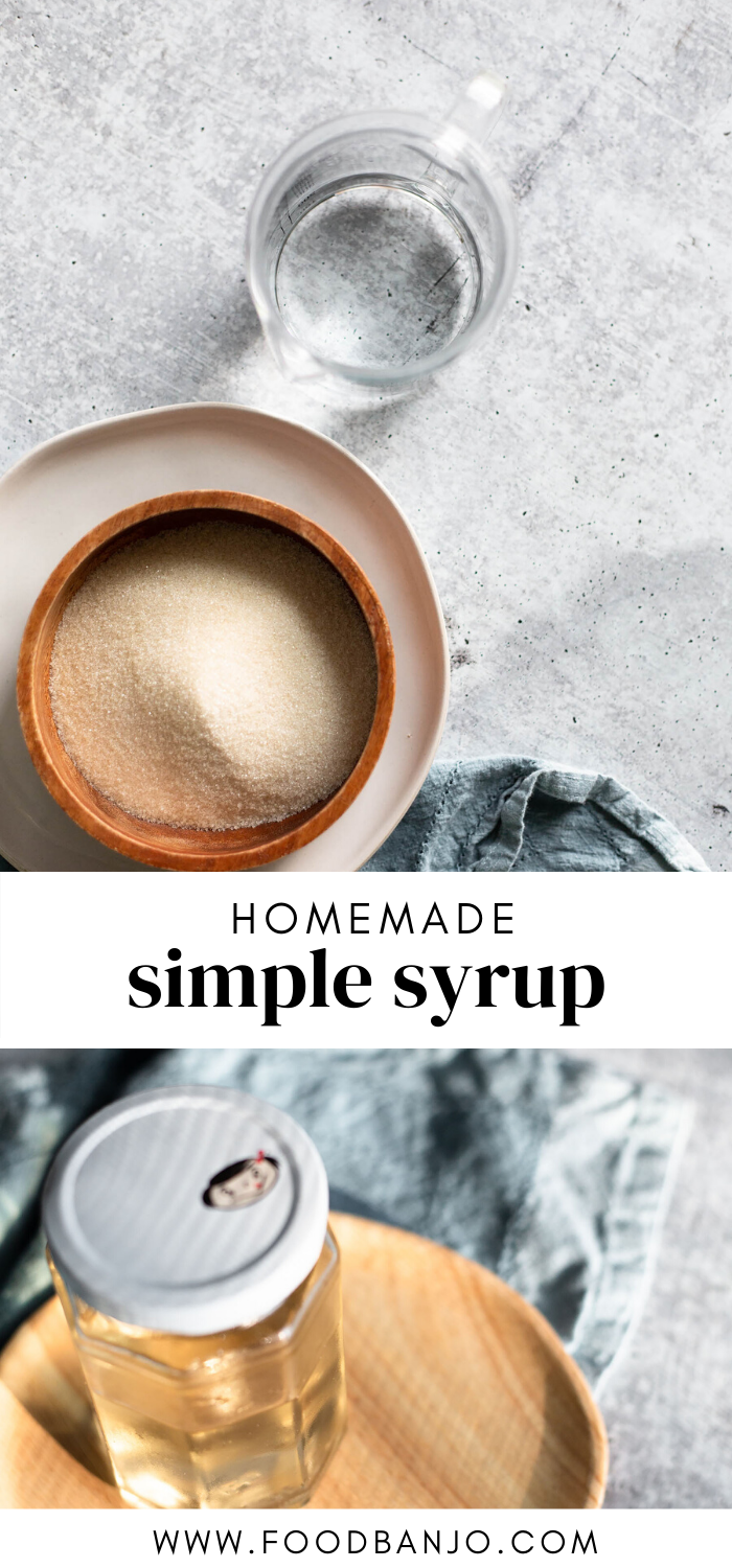 Homemade Simple Syrup - Food Banjo