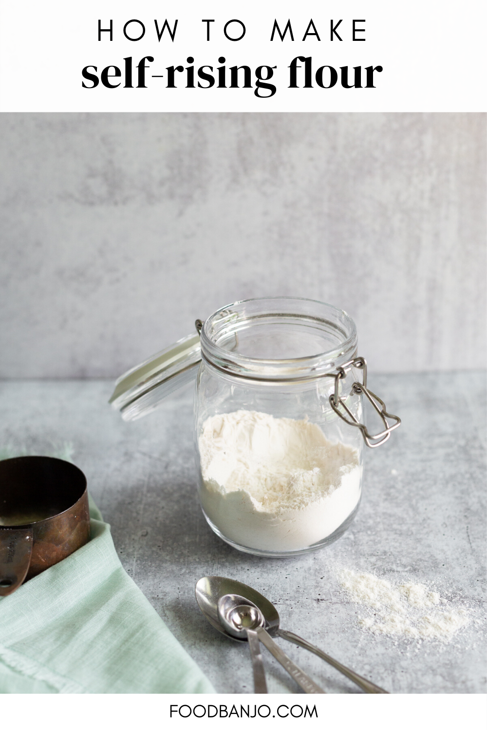 How to Make Self Rising Flour - Food Banjo
