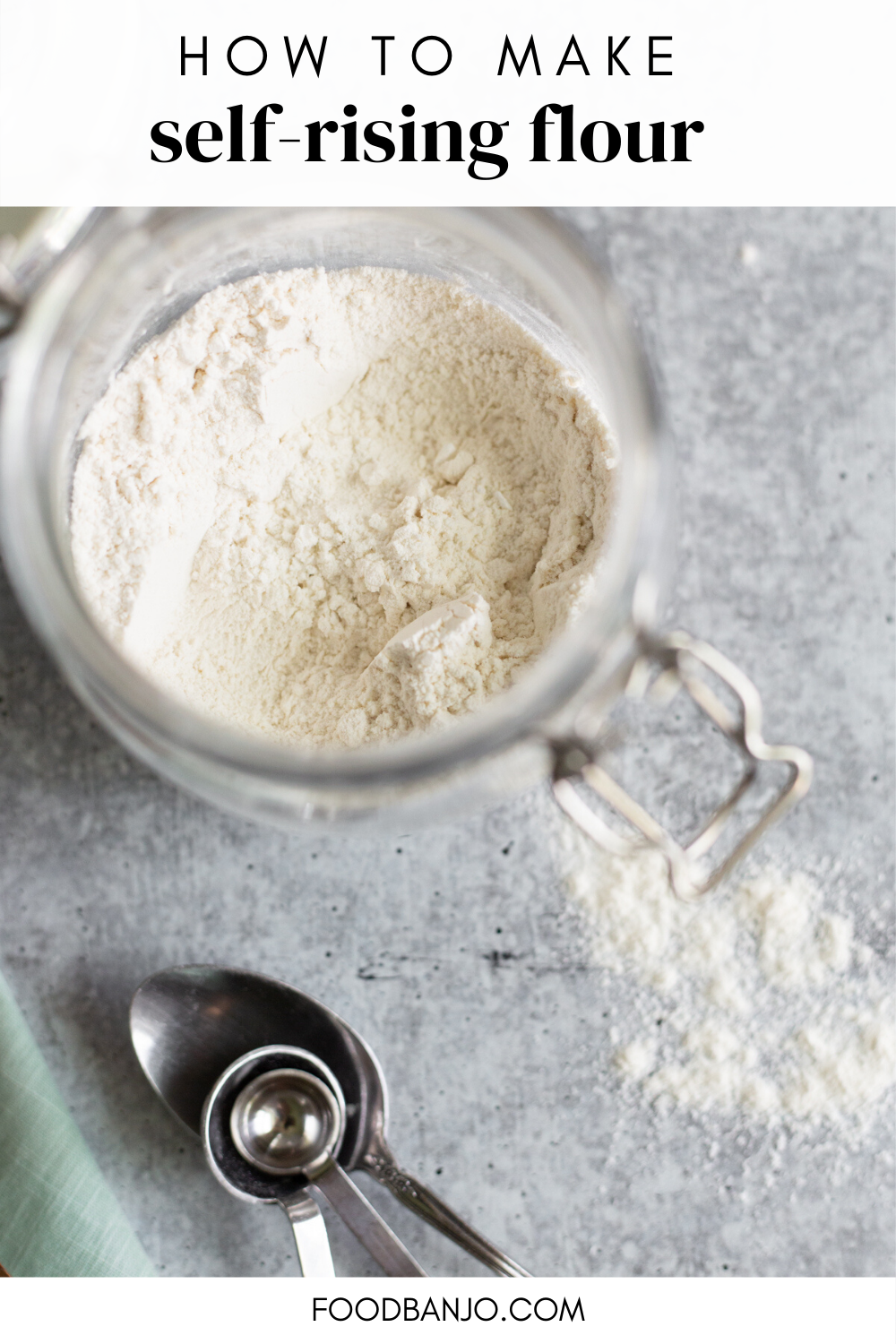 How to Make Self Rising Flour - Food Banjo