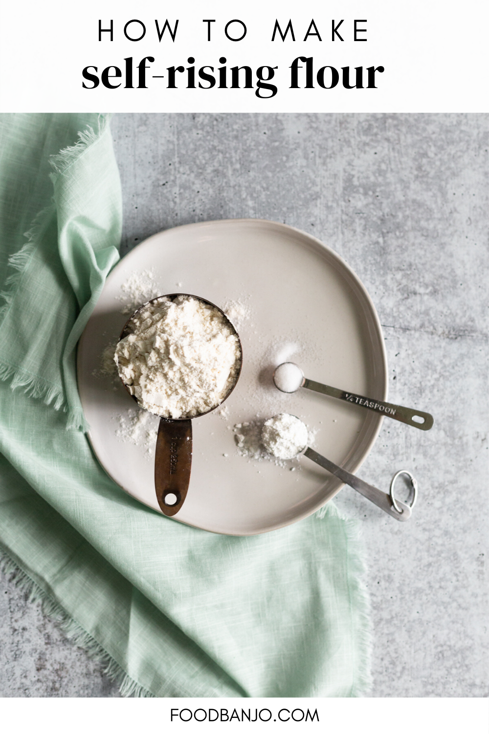 How to Make Self Rising Flour - Food Banjo