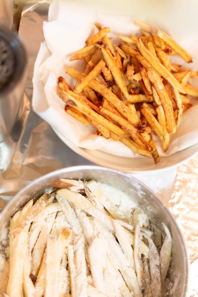 Battered French Fries - Food Banjo