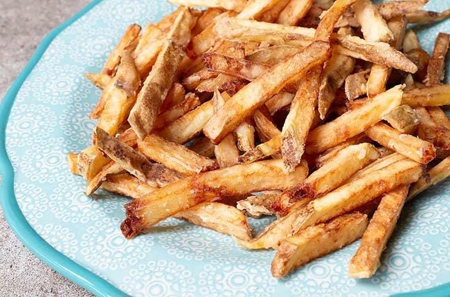Crispy Battered French Fries - Food Banjo