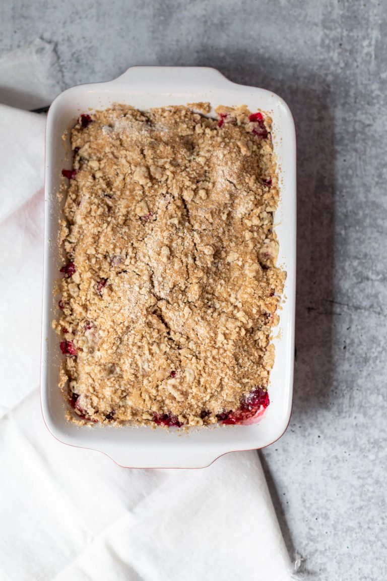 Cranberry Crumble - Food Banjo