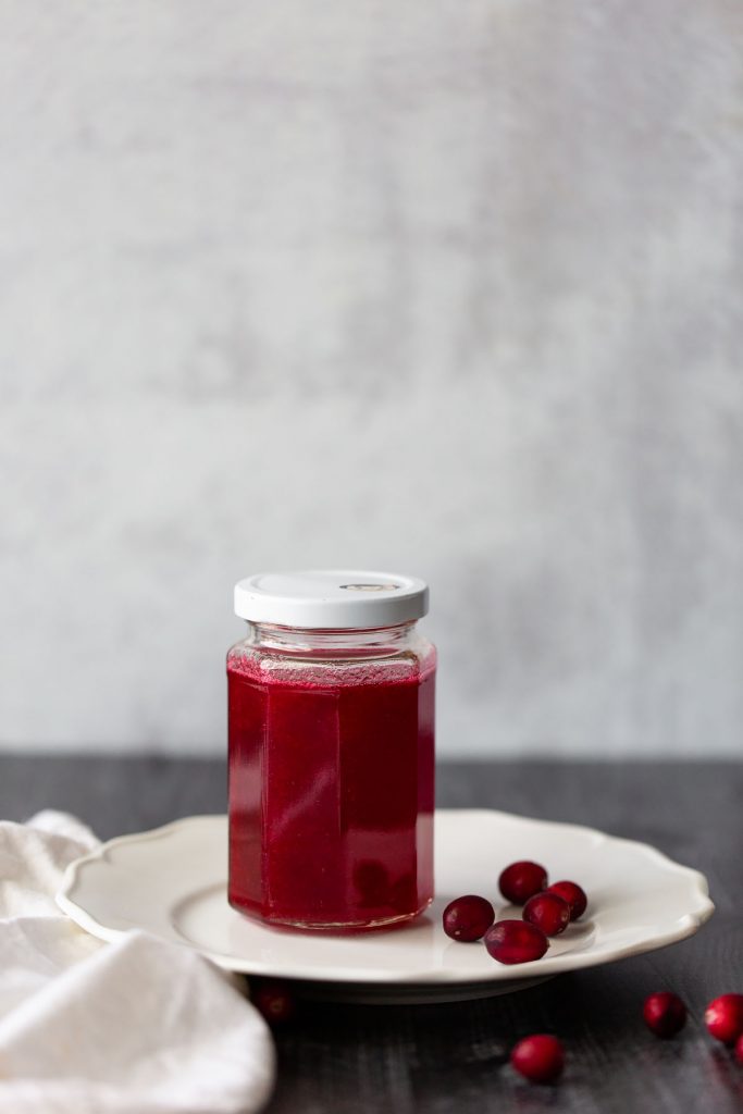 Cranberry Simple Syrup - Food Banjo