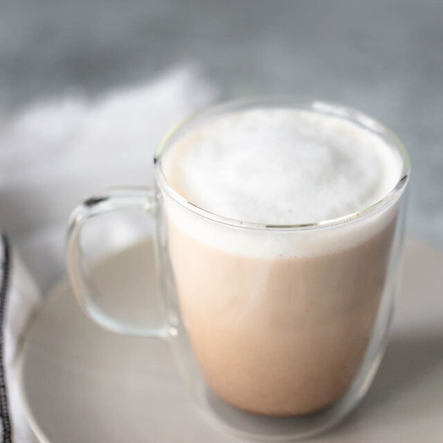 French Press Latte - Food Banjo