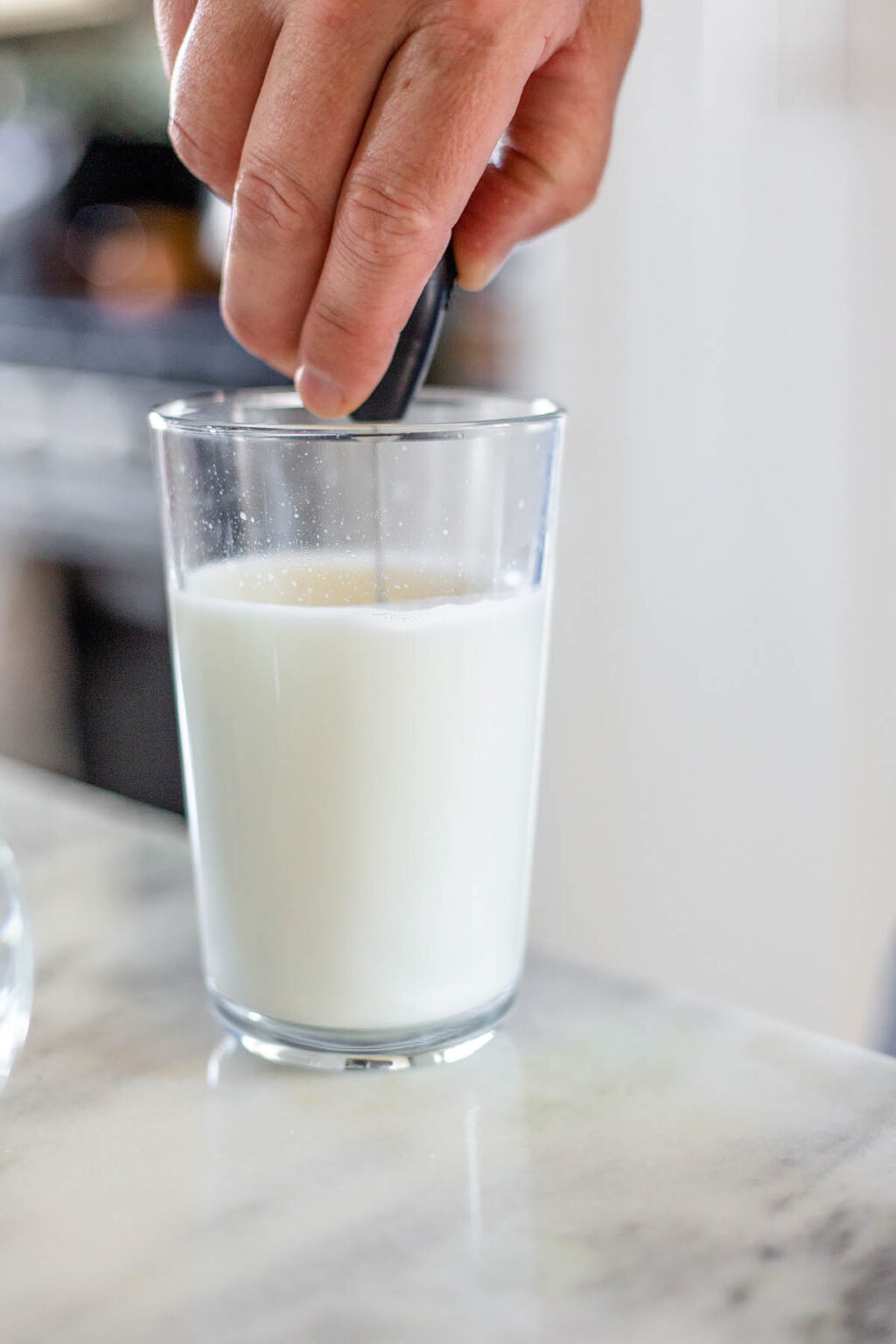 French Press Latte - Food Banjo