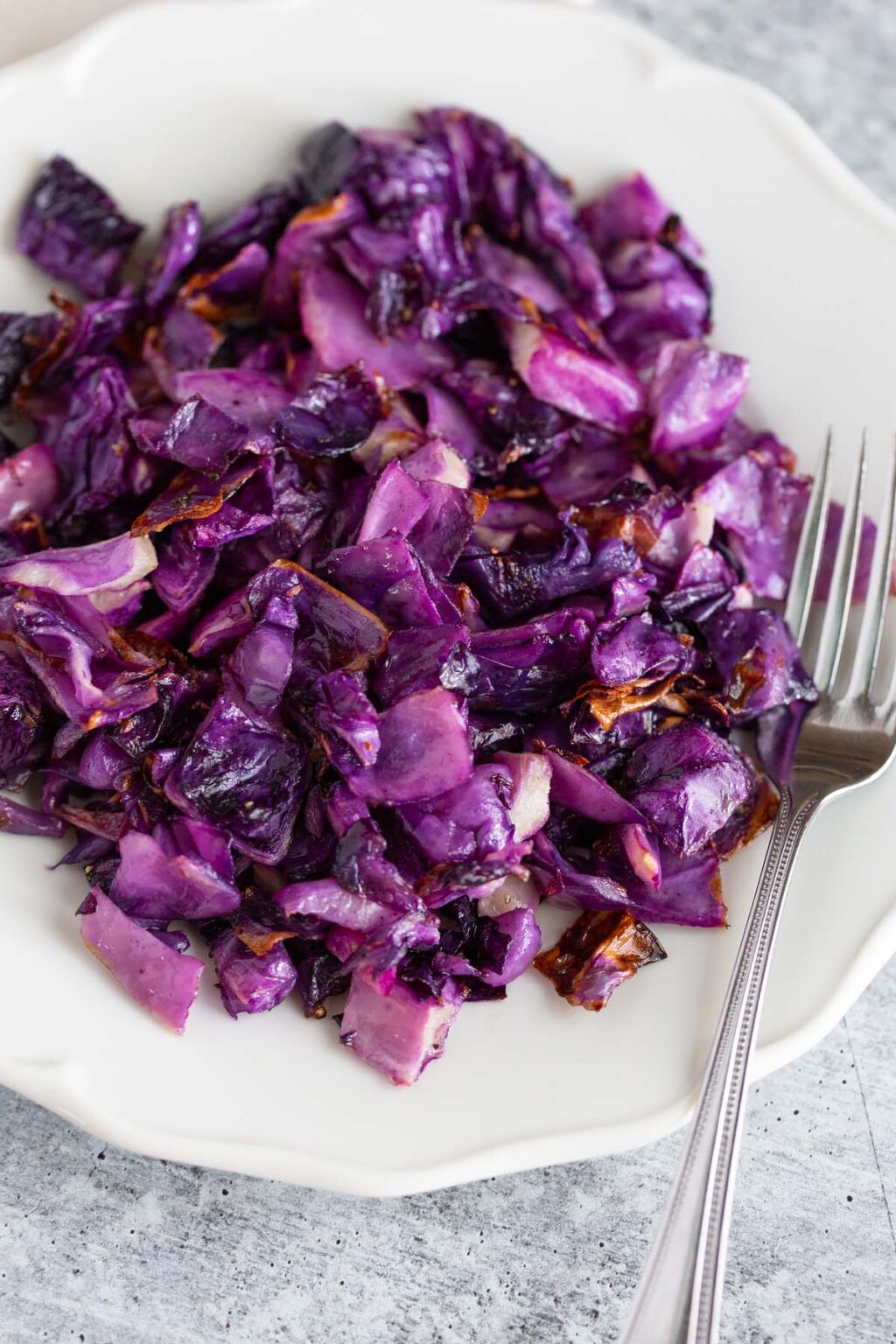 Oven Roasted Red Cabbage - Food Banjo