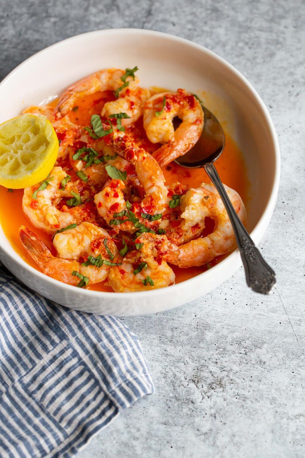 Spicy Calabrian Shrimp - Food Banjo