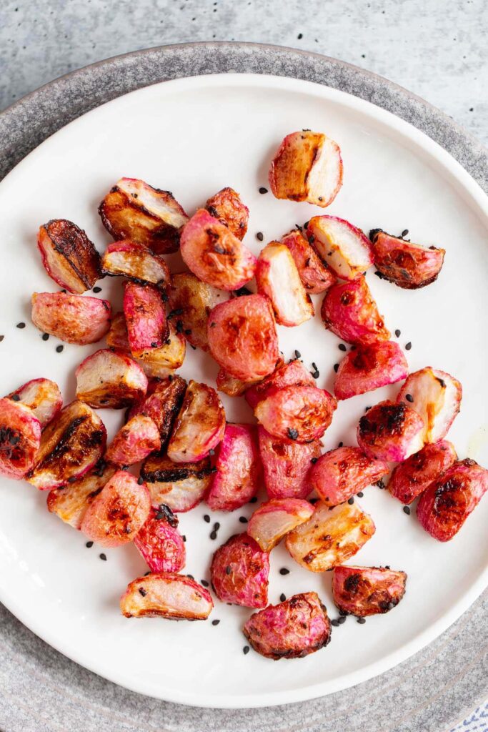 Miso Roasted Radishes - Food Banjo