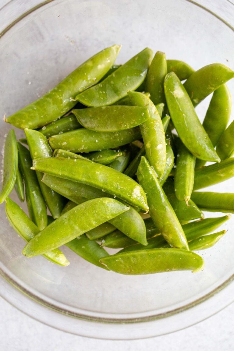 Air Fryer Snap Peas - Food Banjo