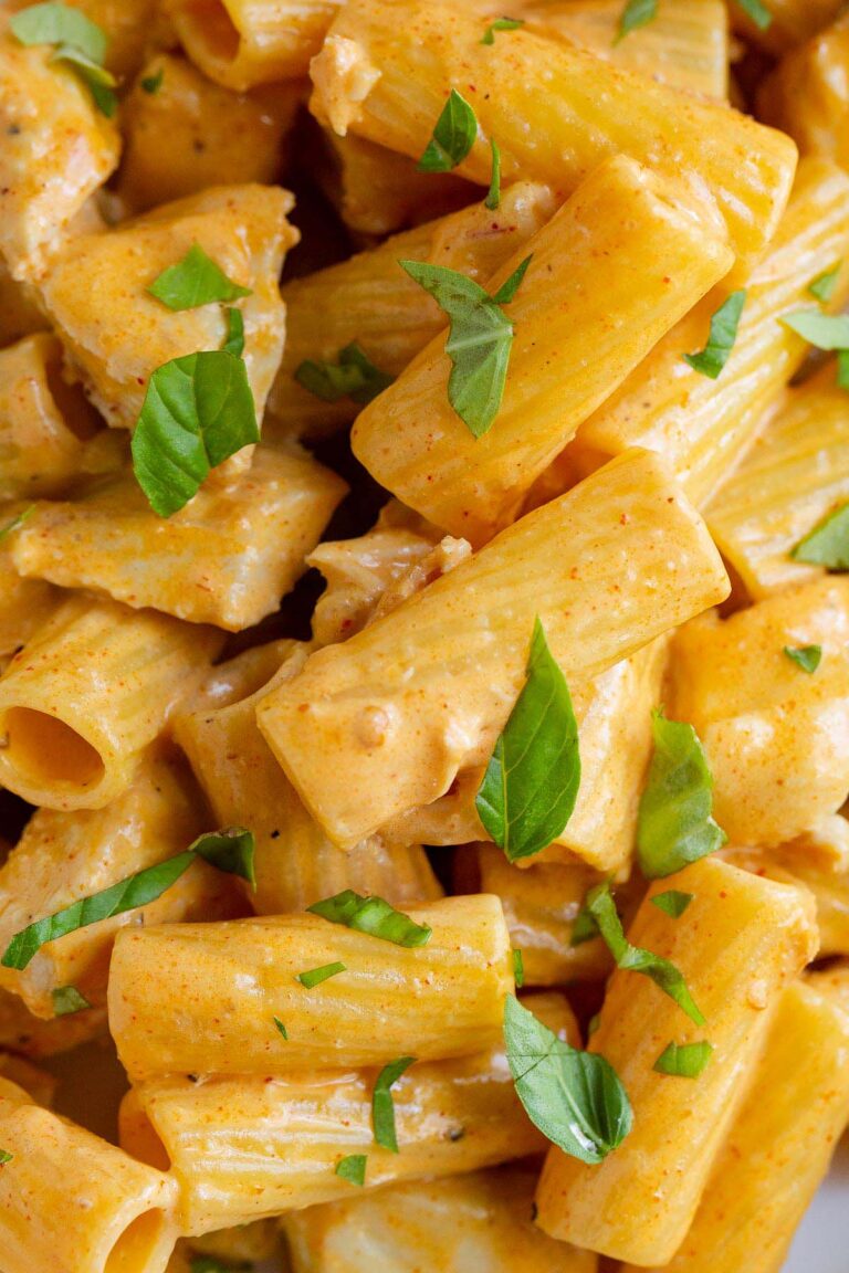Creamy Peri Peri Pasta with Chicken - Food Banjo