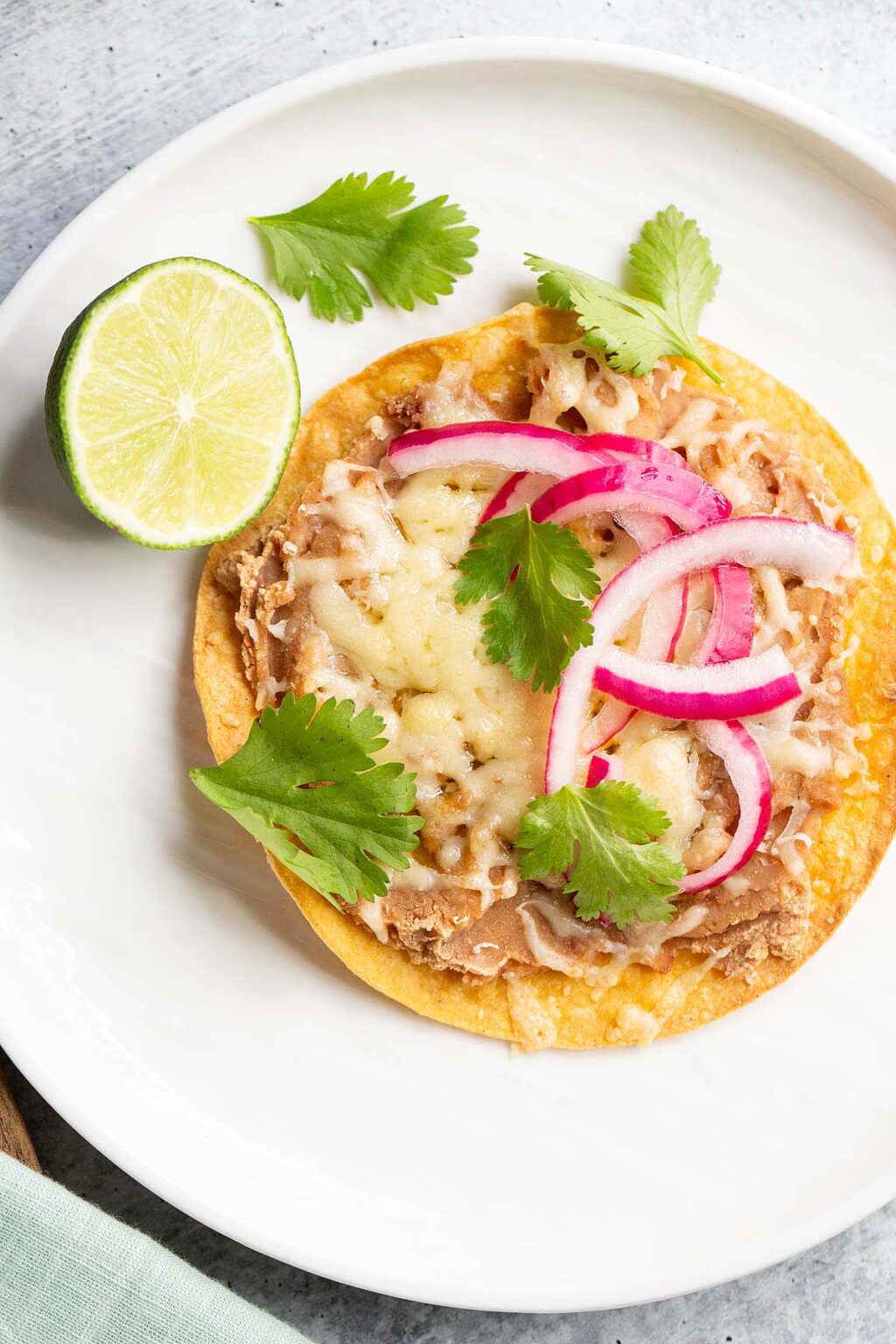 Air Fryer Tostada - Food Banjo