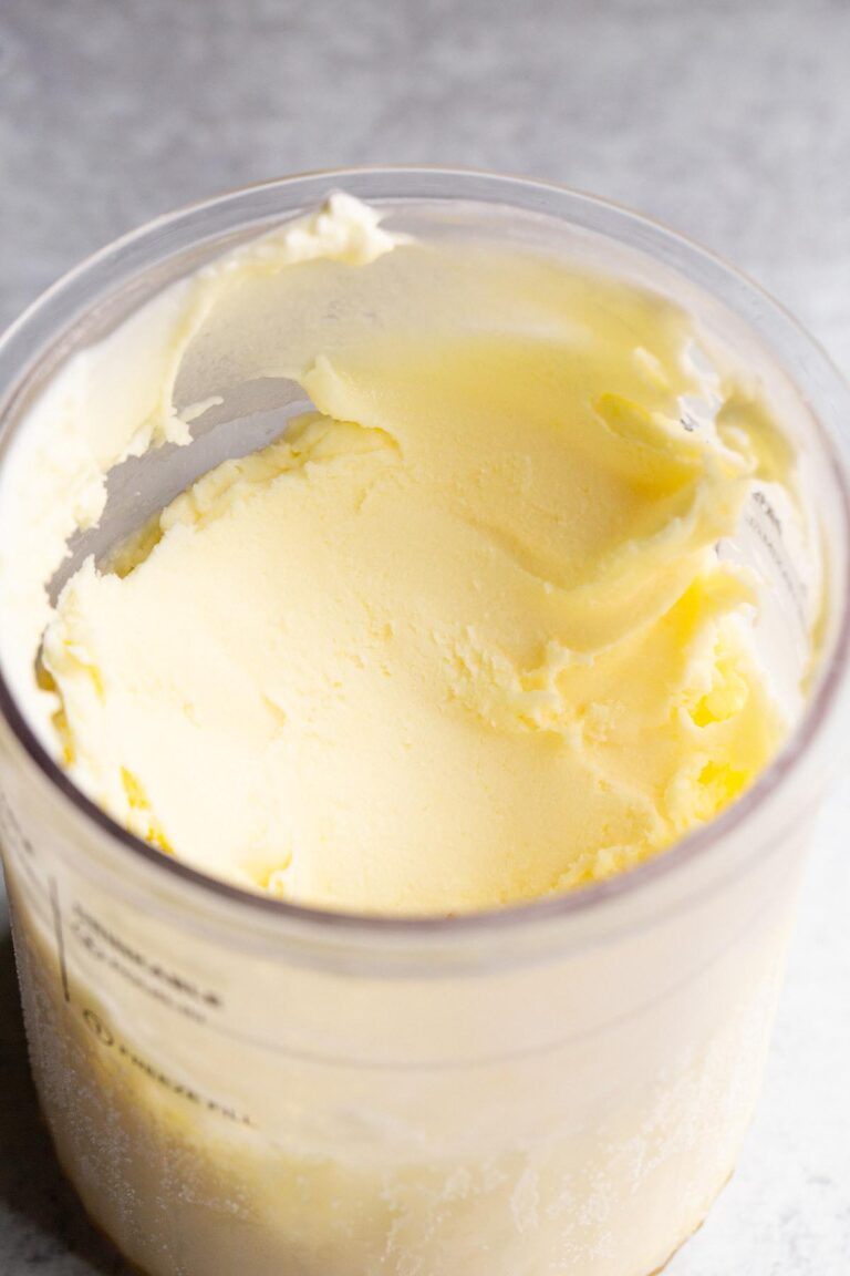Ninja Creami Lemon Ice Cream - Step by Step Photos