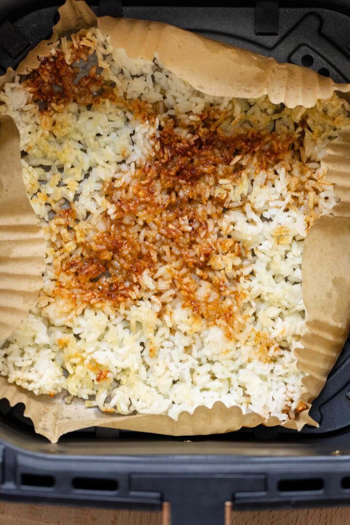 Air Fryer Crispy Rice - Food Banjo