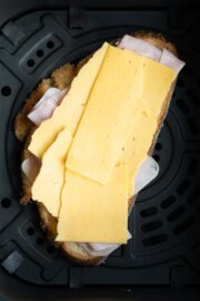 Air Fryer Ham and Cheese - Food Banjo