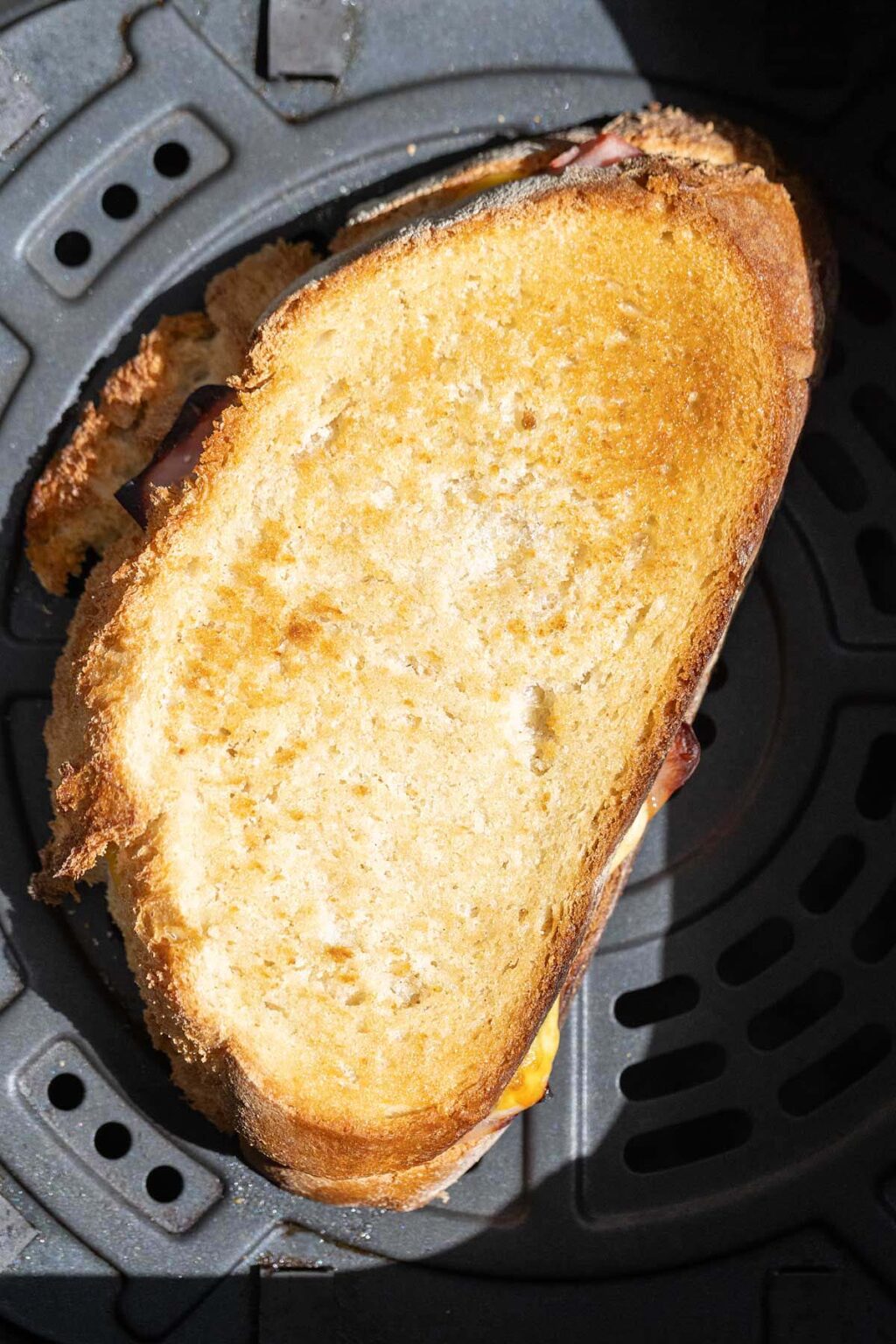 Air Fryer Ham and Cheese - Food Banjo