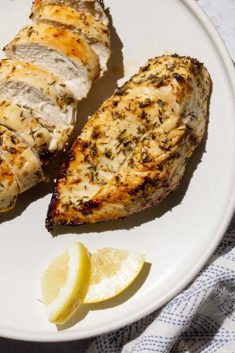 Air Fryer Lemon Herb Chicken - Food Banjo